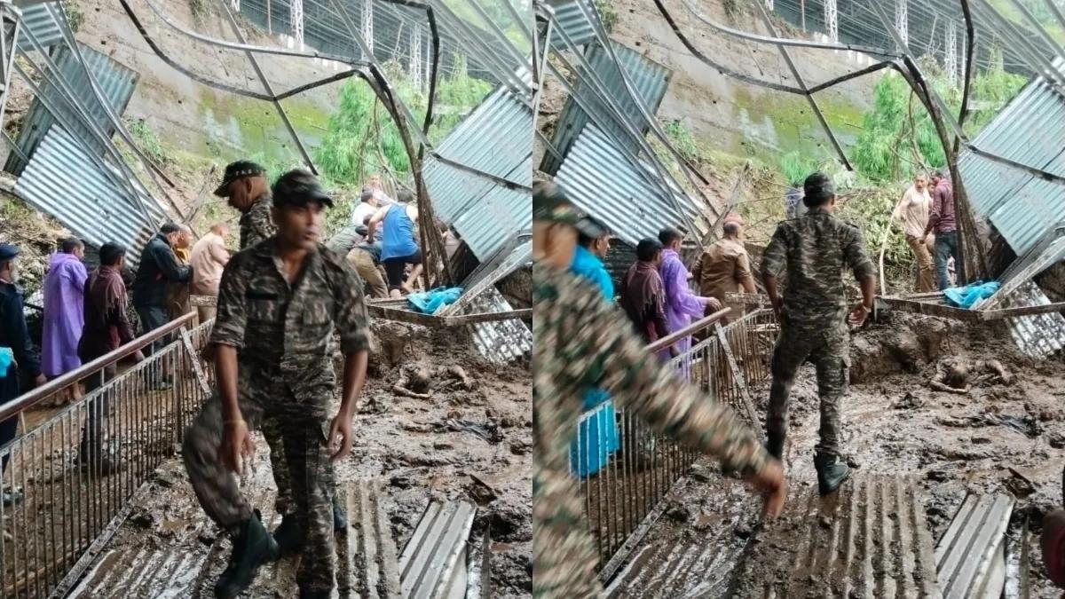 Five Dead, 14 Injured In Landslide Near Vaishno Devi Shrine; Yatra Suspended Amid Heavy Rainfall ...
